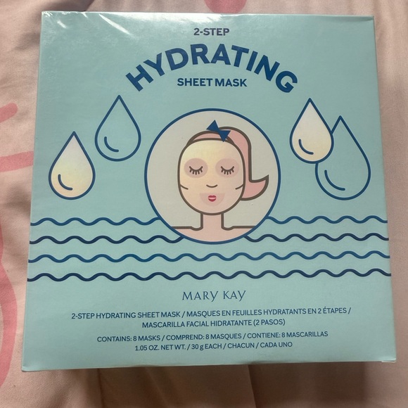 Mary Kay | Skincare | Mary Kay 2step Hydrating Sheet Mask Light Blue ...